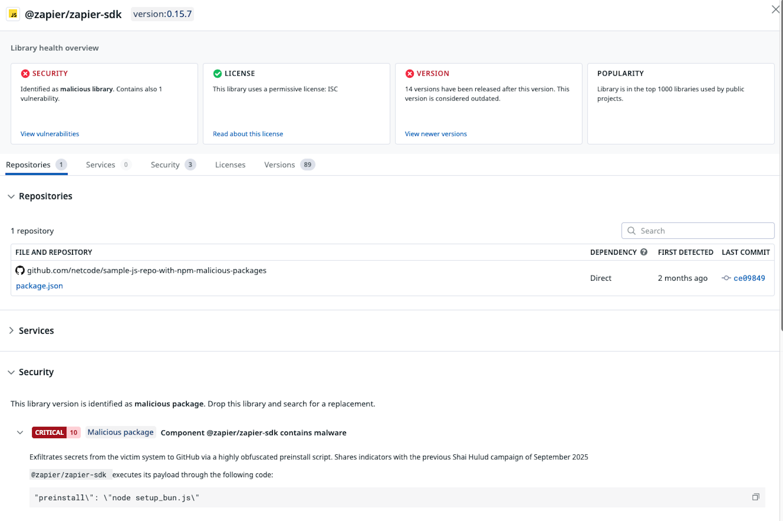 The Shai-Hulud 2.0 npm worm: analysis, and what you need to know | Datadog Security Labs